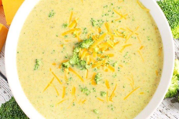 Delicious Broccoli Cheese Soup | Milk For Health