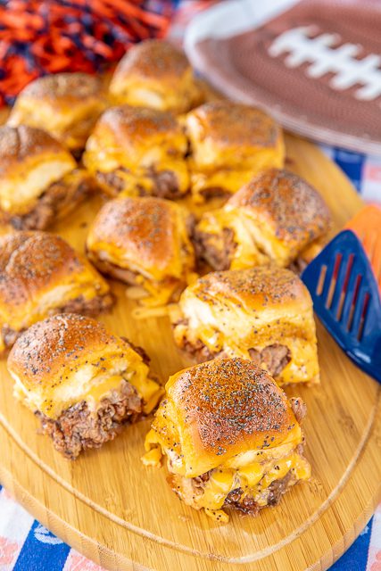Beef and Cheddar Sliders | Milk For Health